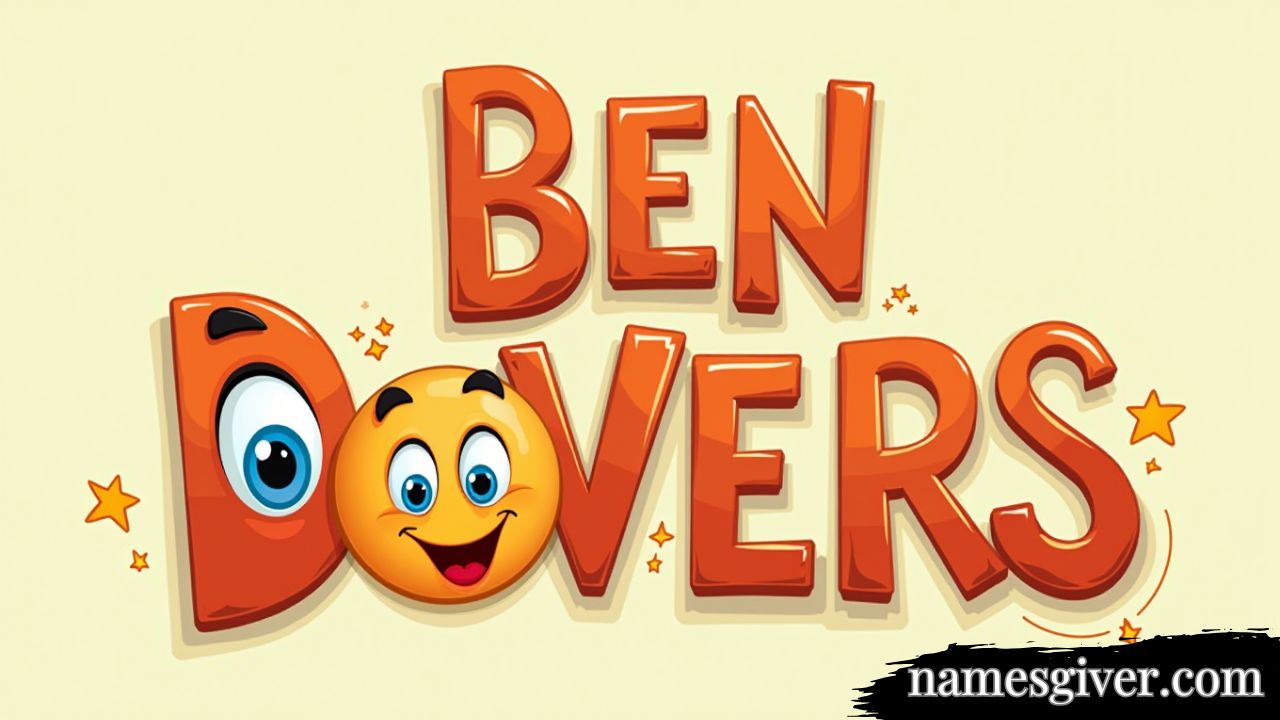 999+ Funny Names Like Ben Dover (Inspired by Reddit) - namesgiver.com