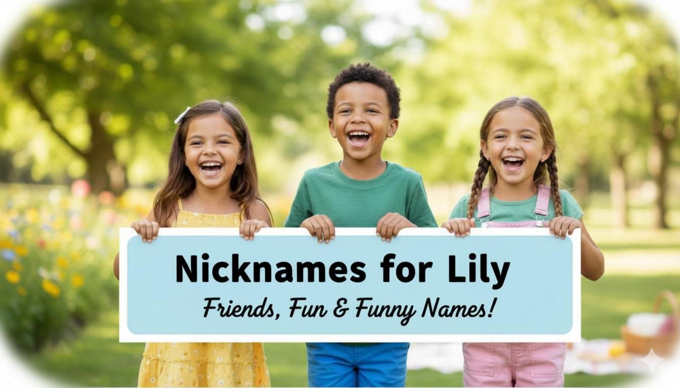 200+ Funny & Creative Nicknames for Lily – Names That Define You